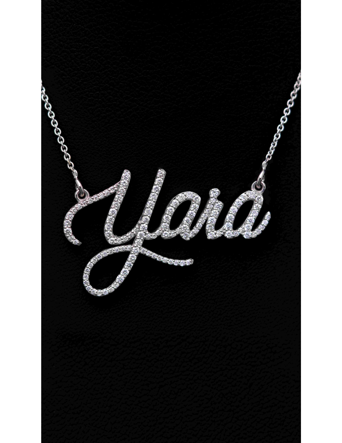 Custom Diamond Name Pendant – The Diamond Studio
