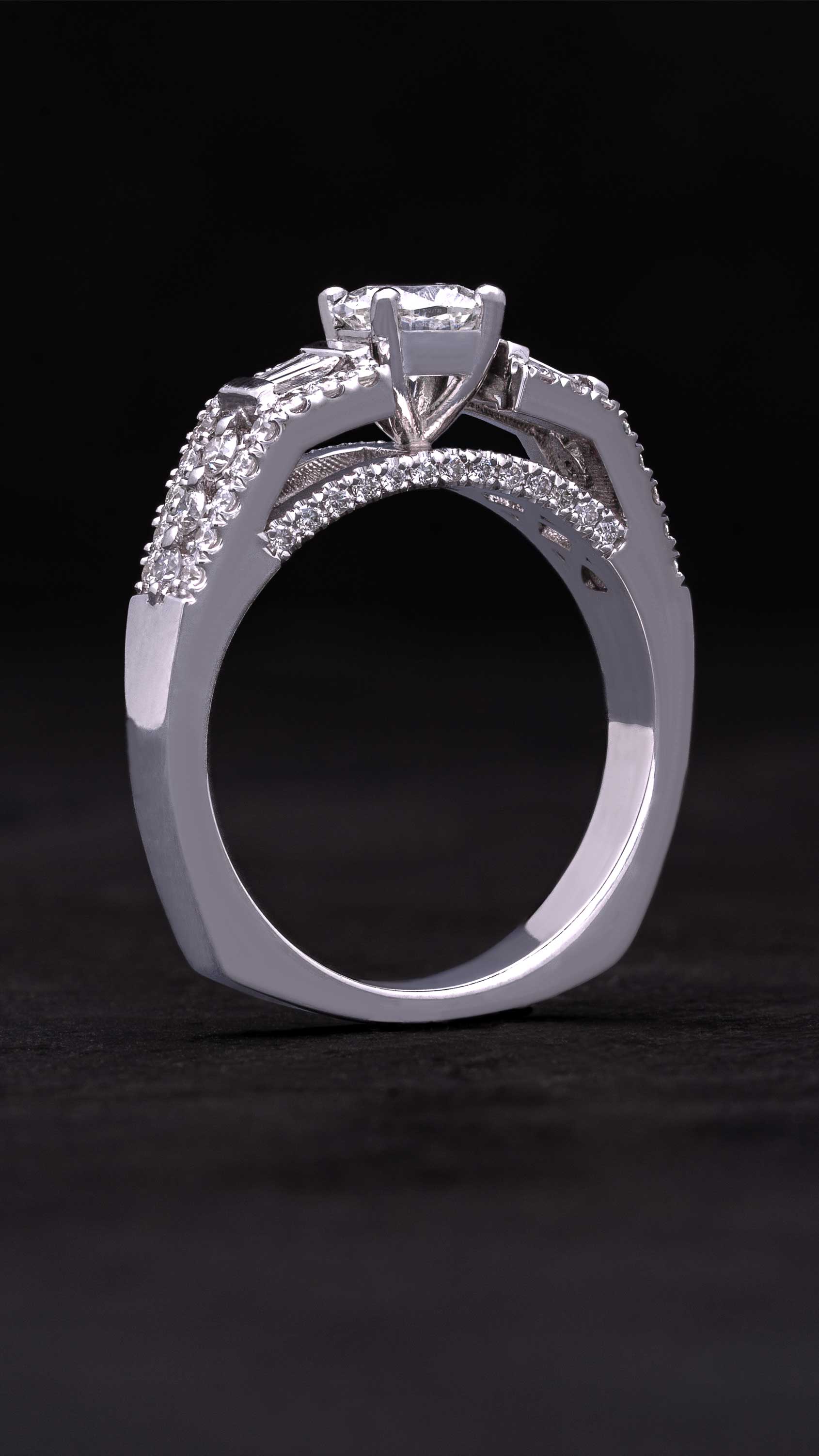 Euro Shank Engagement Ring – The Diamond Studio