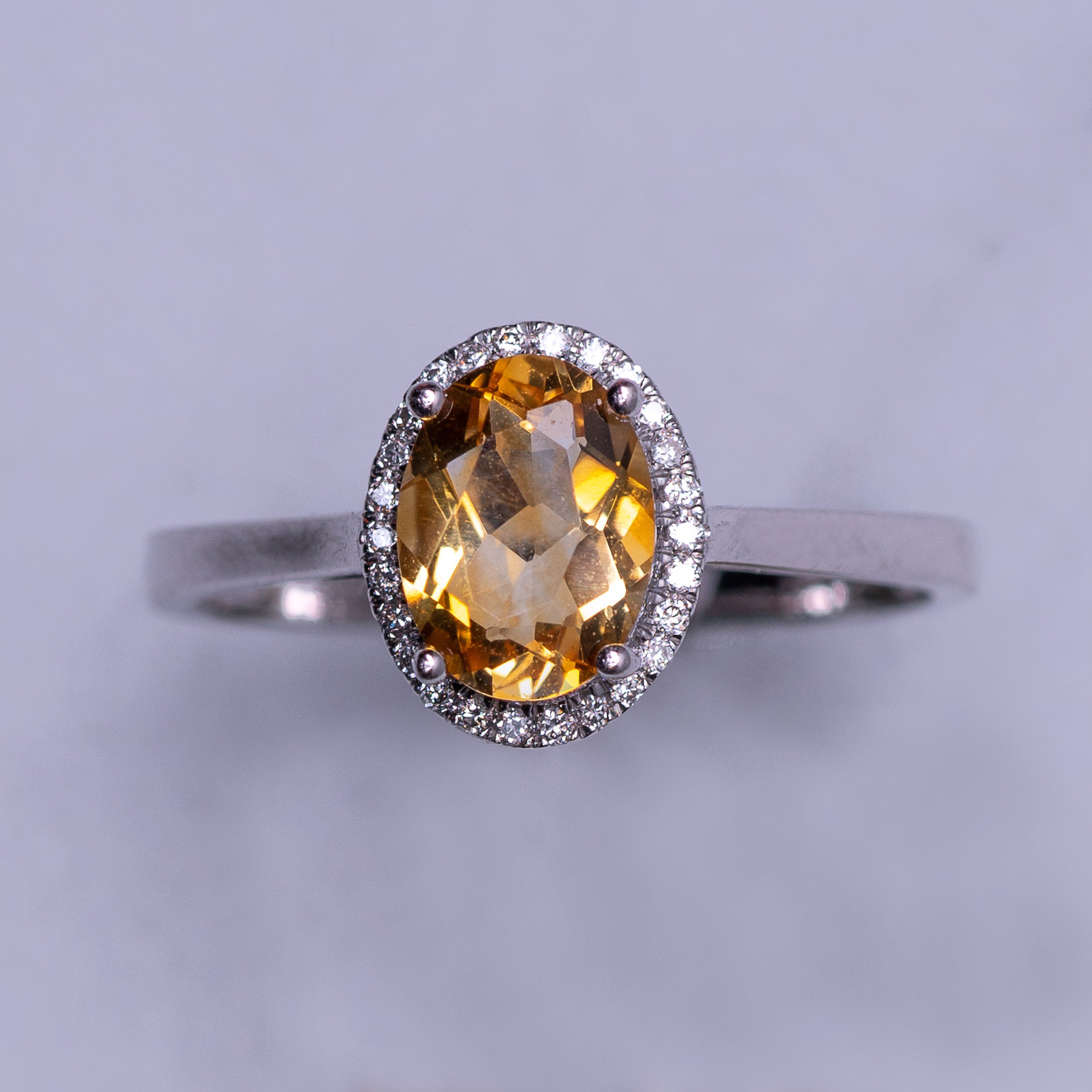 Citrine Ring – The Diamond Studio